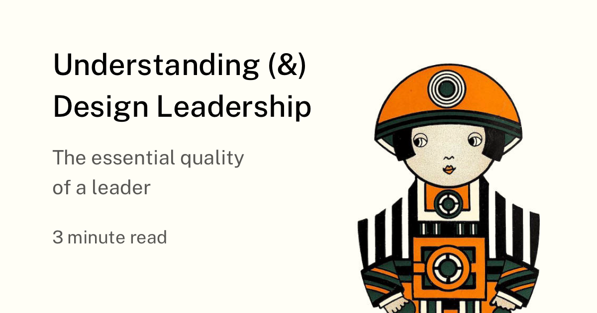 Understanding (&) Design Leadership | Petar Perovic, Software Designer